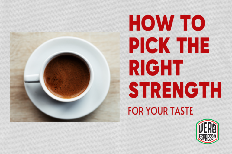 A Simple Guide to Coffee Strength - Vero Espresso